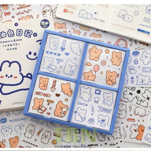 50+ Mẫu Sticker Gấu Cute, Đáng Yêu Được Yêu Thích Nhất 2025 | In Bảo Ngọc