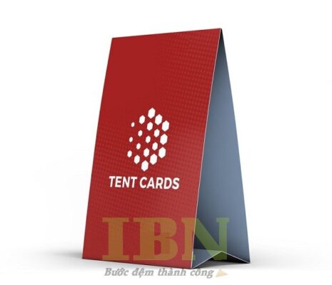 Tent Card Là Gì? Có Những Loại Tent Card Nào Phổ Biến Hiện Nay? | In ...